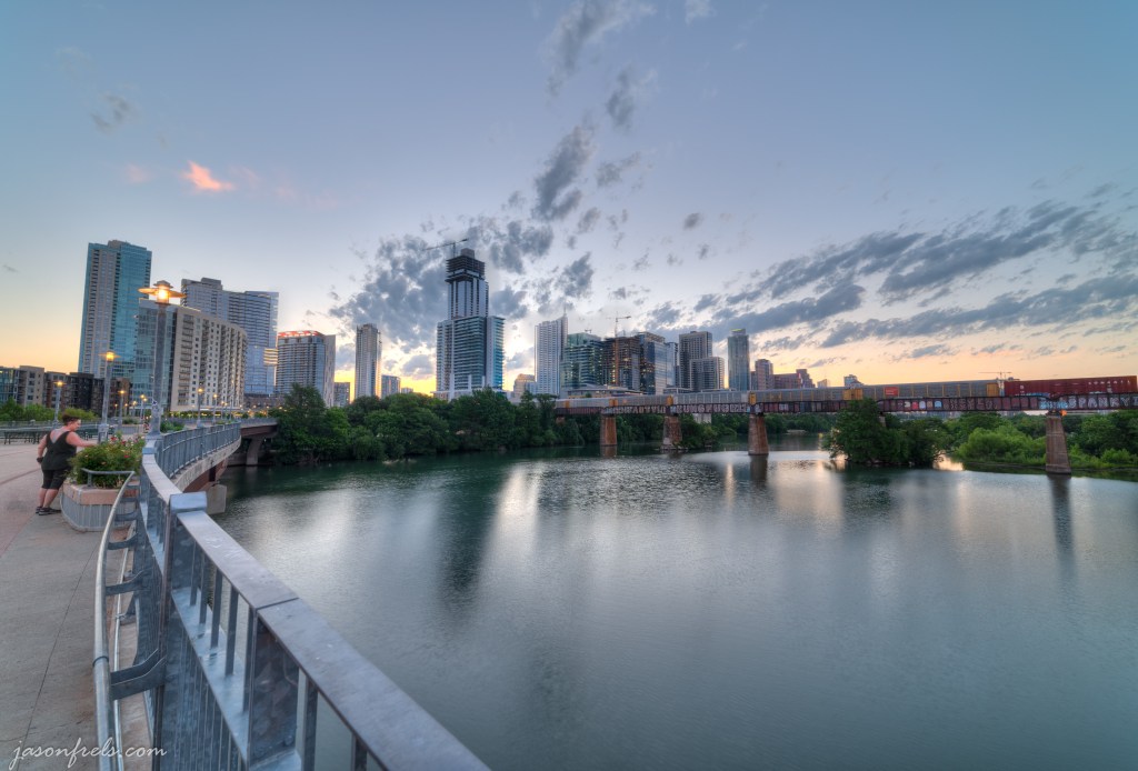 Three From a Pedestrian Bridge in Austin – Jason Frels
